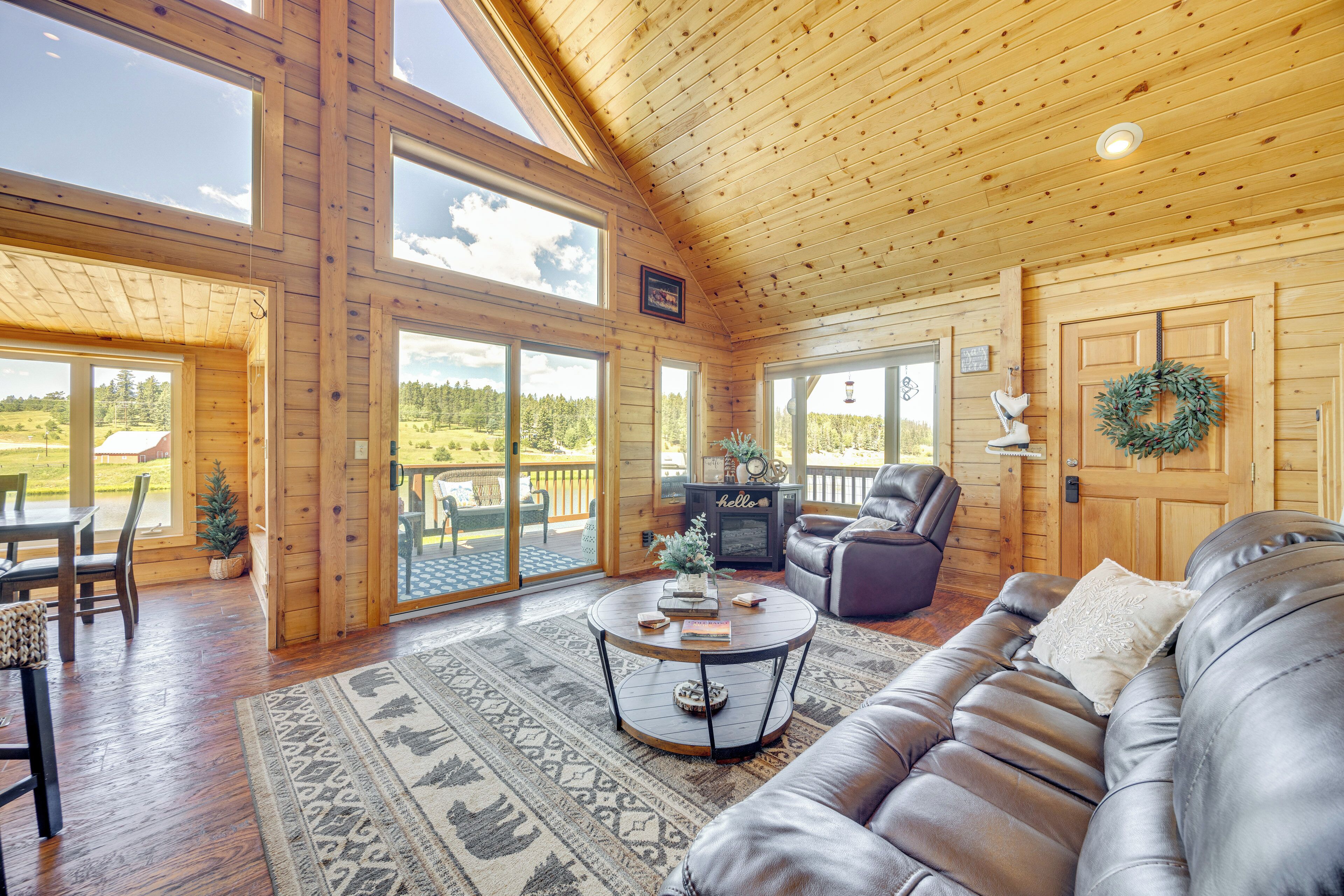 Lakefront Divide Cabin W/ Game Room! - Woodland Park, CO