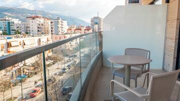 Quarto casal luxo, sacada | Sacada