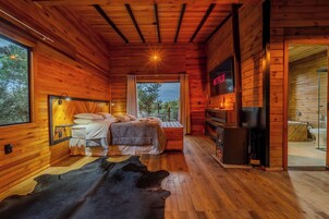 Chalé, vista para a montanha | 1 quarto, quartos insonorizados, Wi-fi grátis