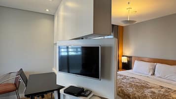 Quarto | Cofre no quarto, ferro/tábua de engomar, Wi-fi grátis