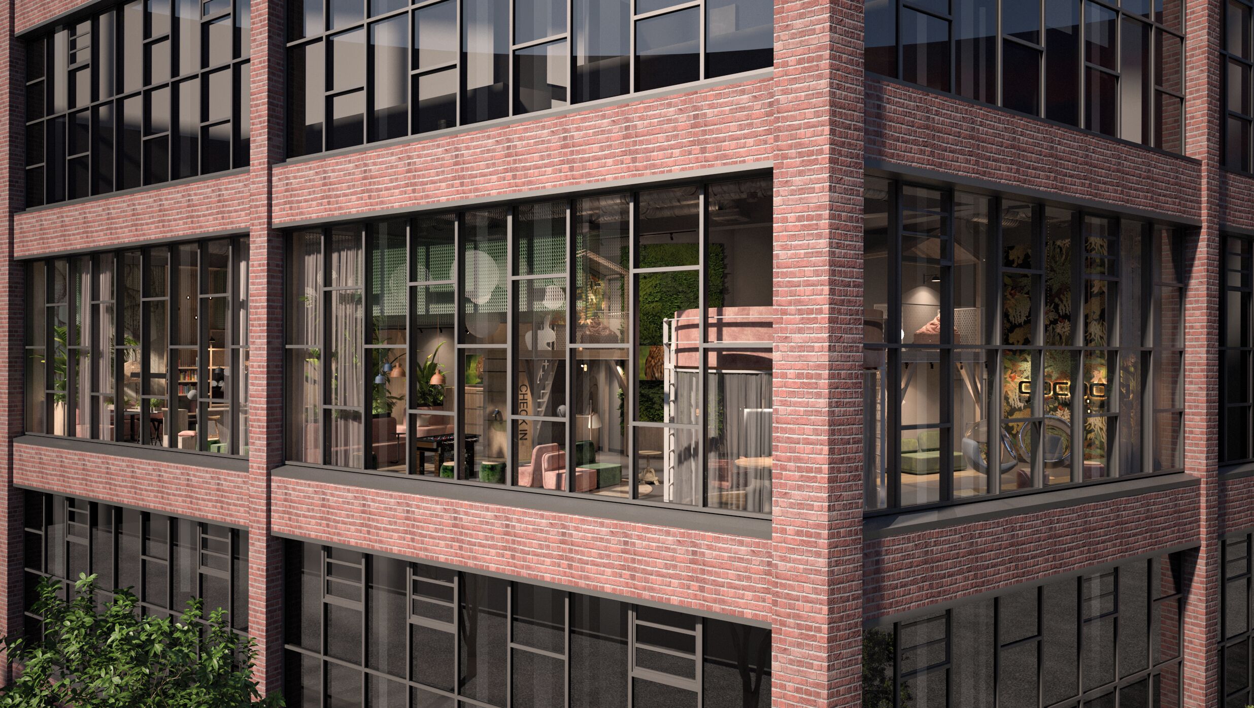 Fachada da propriedade