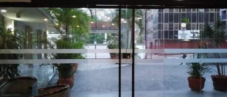 Entrada do alojamento
