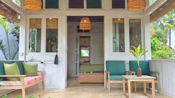 Fachada da propriedade