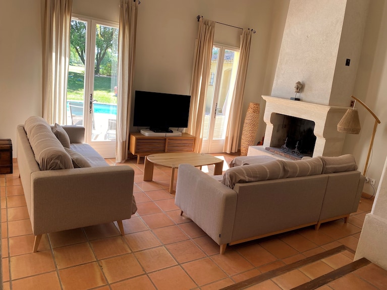 Luxury Air-cond. Villa With Heated Pool On The Edge Of Pont Royal Golf - 12 Beds - Bouches-du-Rhône