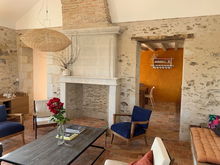 Französisches Landhaus Im Anjou, In Den Weinbergen, In Loire- Und Schlössernähe - Loire