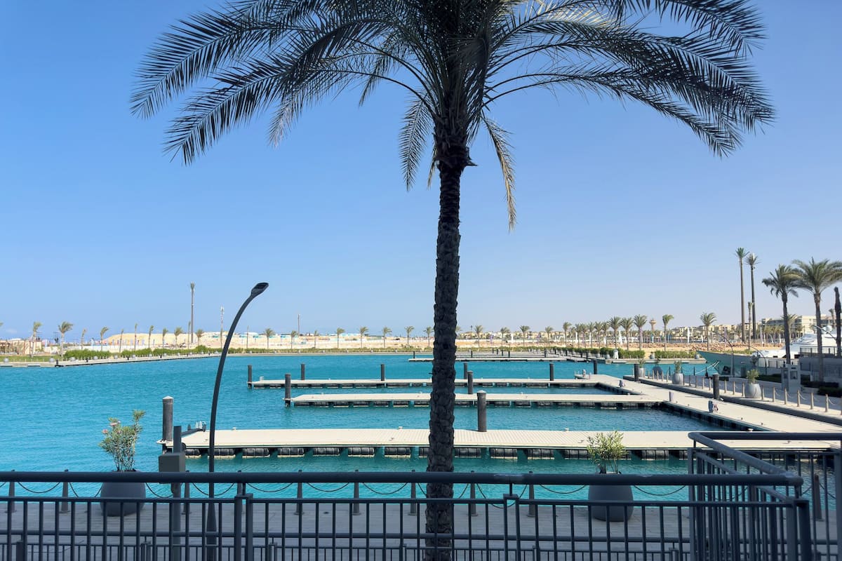 Apartamento de Luxo, varanda, vista para a marina | Varanda