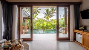 Villa Standard, vista para o jardim | Comodidade do quarto