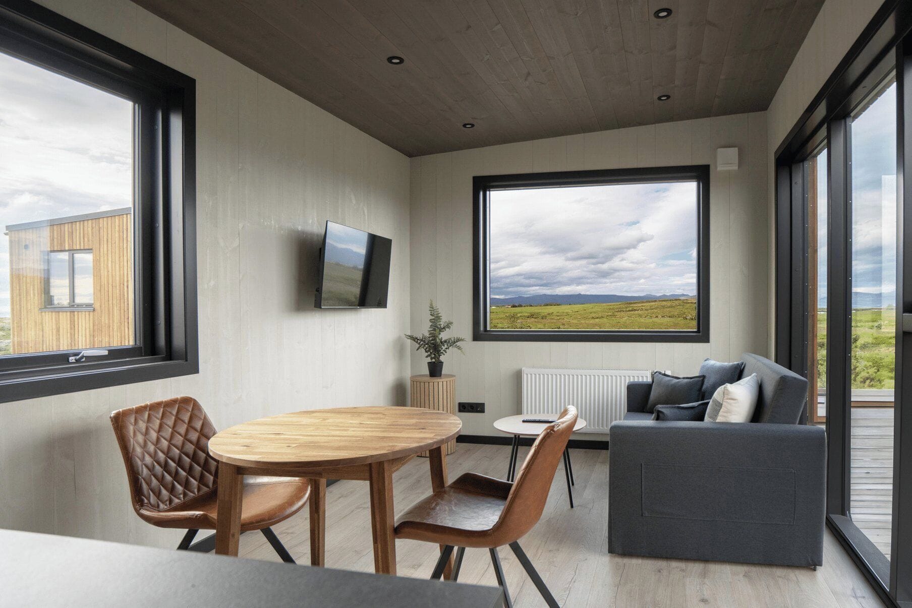 Cabine (Two-person Cabin with Hot Tub) | Vista do quarto