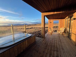 Superior Four Person Cabin | Terraço/pátio interior