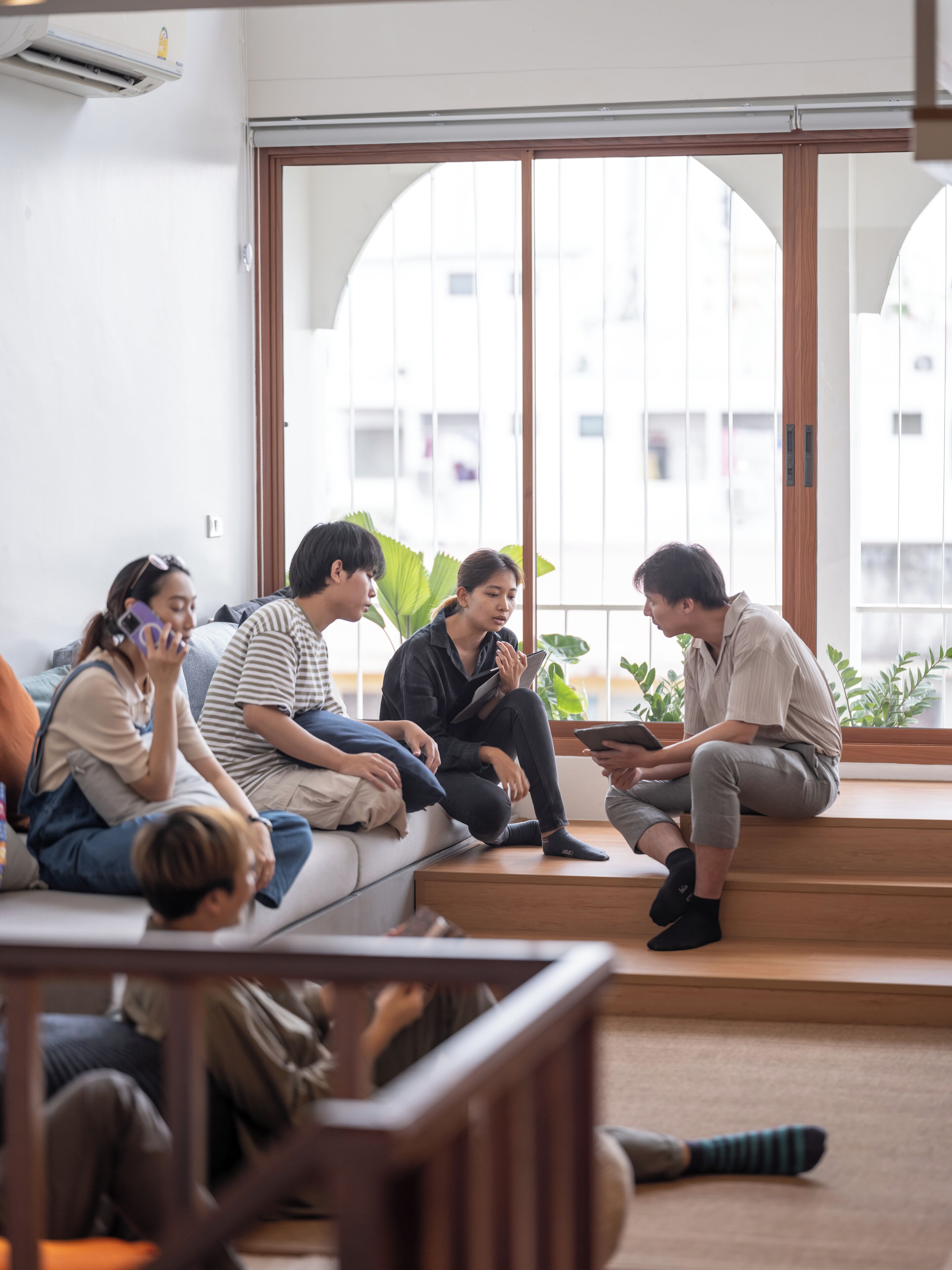 Apartamento Presidencial, 4 quartos, Vista para a cidade | Sala de estar | Televisor 