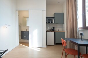 Suíte premium, suíte | Escrivaninha, espaço de trabalho para notebook, Wi-Fi de cortesia