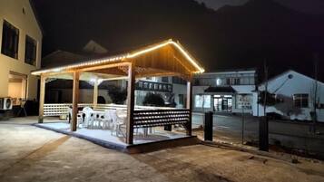 Refeições ao ar livre