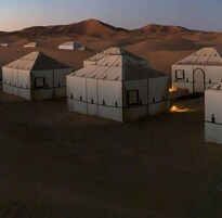 Vista para o campo desde o alojamento