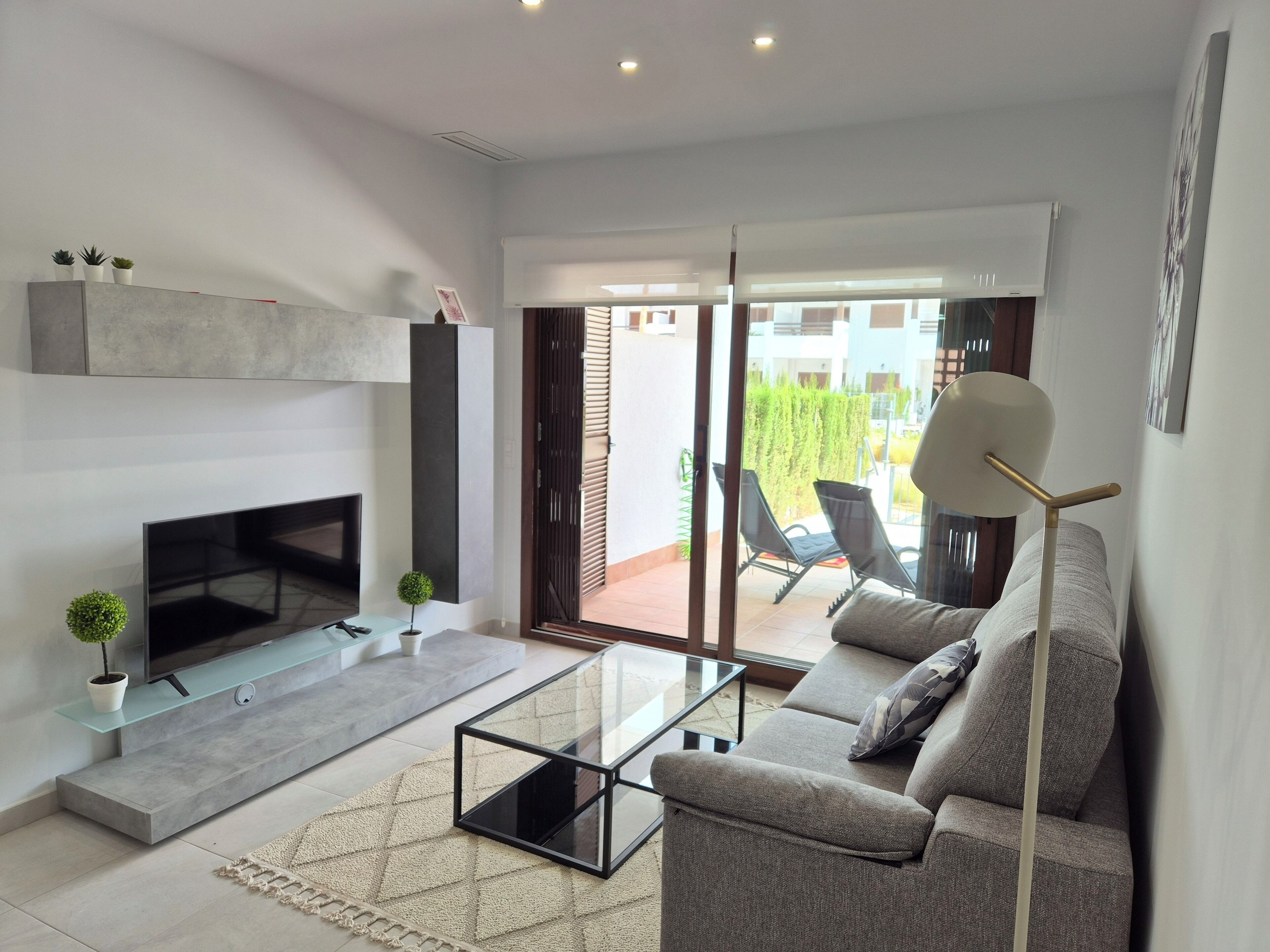 Casa Feliz 2 Slaapkamer 2 Badkamer Gelijkvloers Appartement Met Zwembad - Pulpí