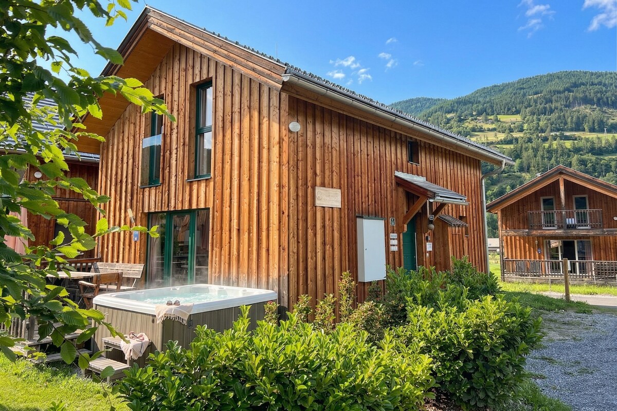 Chalet # 2a  mit 4 Schlafzimmern, IR-Sauna & Whirlpool | Terraço/pátio interior