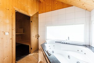 Premium Ferienhaus # 14  mit Sauna & Whirlpool | Wi-fi grátis 