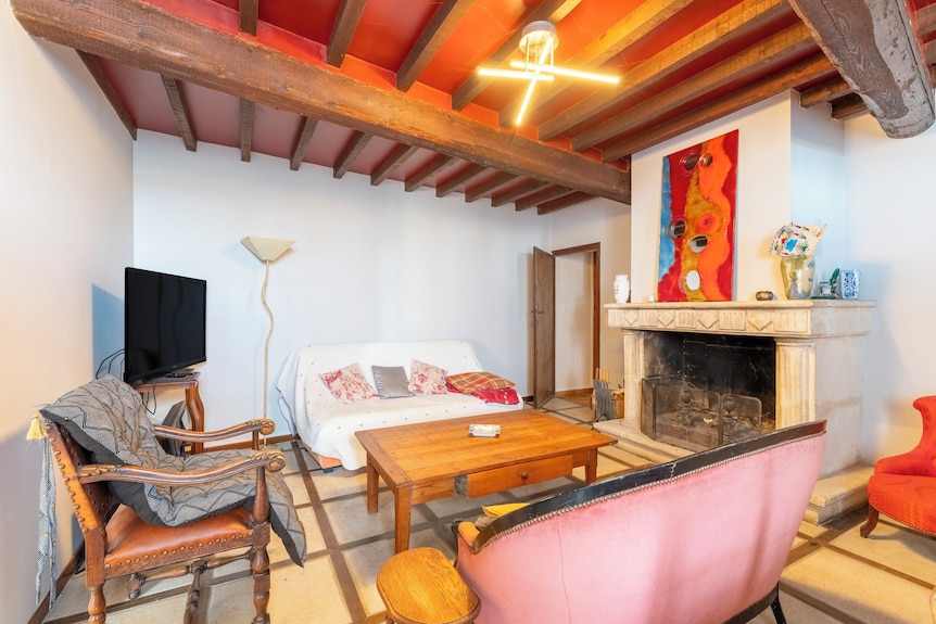 Appartement 'Chambre Orange' Avec Piscine Partagée, Terrasse Partagée Et Wi-fi - Mont Ventoux