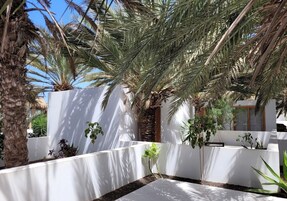 Quarto Duplo, vista para o jardim | Terraço/pátio interior