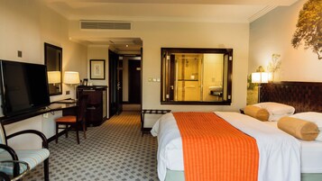 Roupa de alta qualidade, camas de colchão Select Comfort, minibar