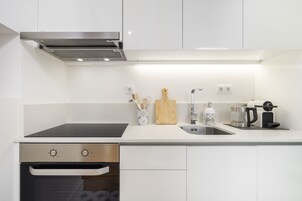 Apartamento, 1 quarto | Cozinha privada | Uma torradeira 
