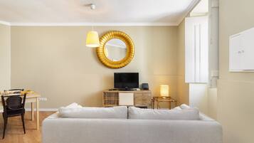 Apartamento, 1 quarto | Sala de estar