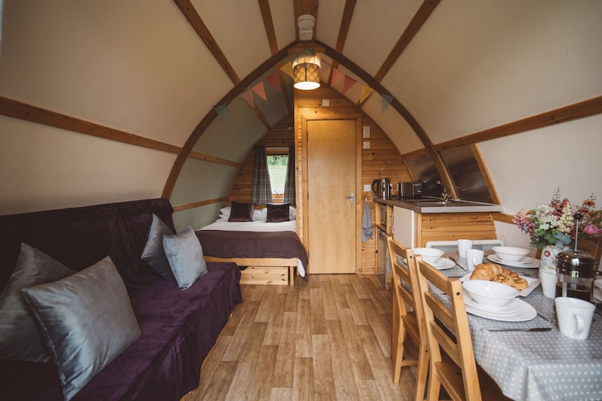Ensuite Cabin With Stunning Brecon Beacons Views - Brecon