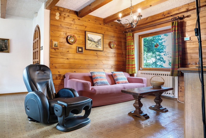 Maison De Vacances 'Casa Belfort Pour 9 Personnes' Avec Vue Sur La Montagne, Terrasse Et Jardin Privé - Molveno