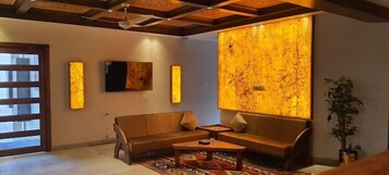 Sala de estar do lobby