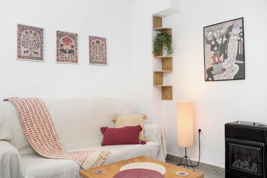 Casa De Vacaciones 'La Casa De Eva' Con Vistas A La Montaña, Terraza Compartida Y Wi-fi - Gaucín