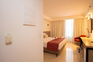 Apartamento básico | 1 quarto, Wi-Fi de cortesia, roupa de cama