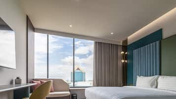 Quarto casal superior, vista para a cidade | Vista para a cidade