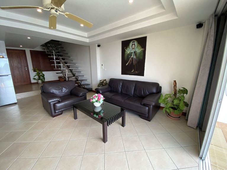Charming 1-bedroom Apartment In Patong With Private Pool ,Jacuzzi And Ocean View - Patong Beach