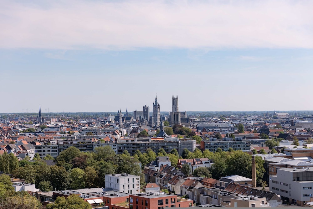 Bright Apartment With City View And Terrace - Ghent