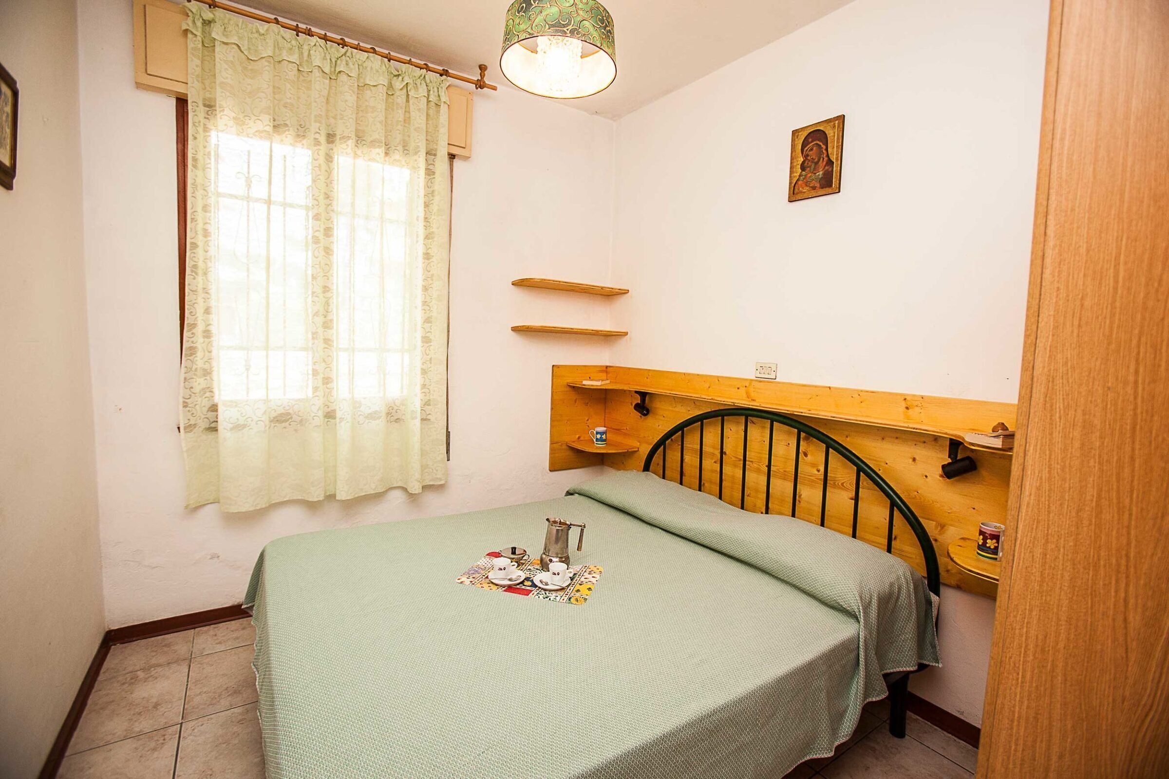 Apartamento, 2 quartos, pátio, vista para o jardim | 2 quartos 