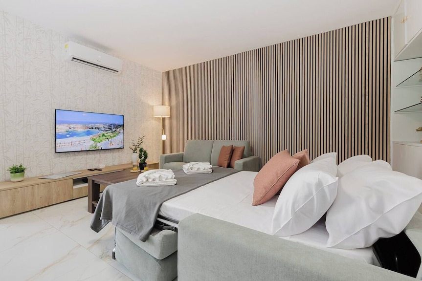 This Apartment Is A 2 Bedroom(s), 2 Bathrooms, Located In Is-swieqi, Null. - 瓦萊塔