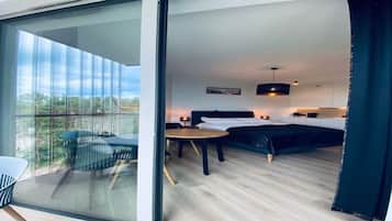 Apartamento | 1 quarto, roupa de cama