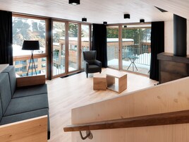 Chalé | Sala de estar