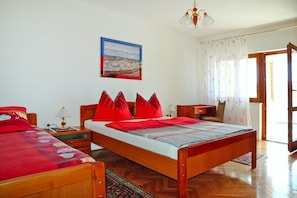 Apartamento | 2 quartos, individualmente mobiliados, roupa de cama