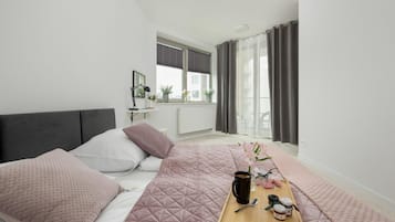 Apartamento | 1 quarto, ferros/tábuas de passar roupa, individualmente mobiliados