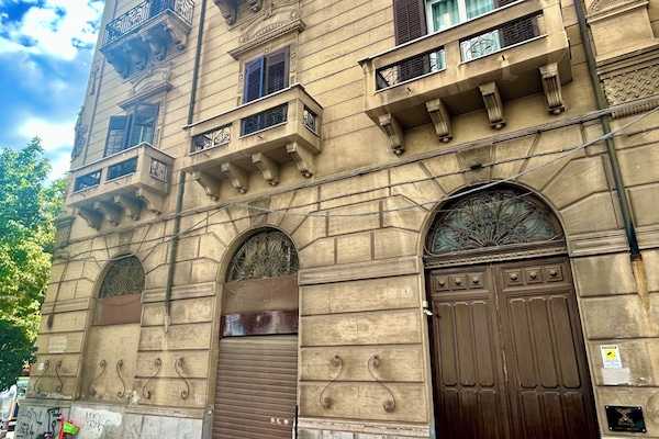 Entrada do alojamento