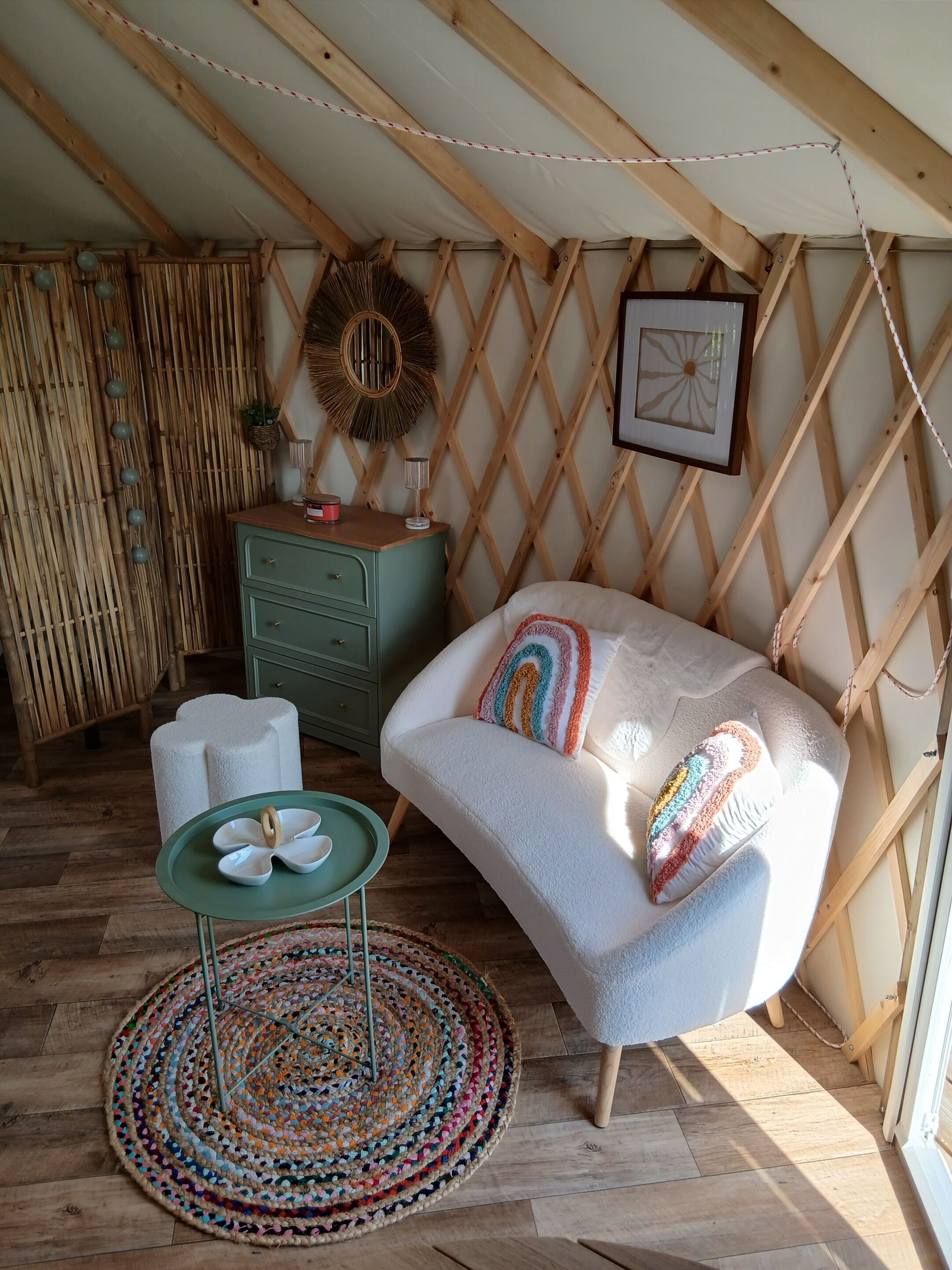 Jurte-des Voyageurs-komfort-ensuite Mit Bad-no View - La Flèche