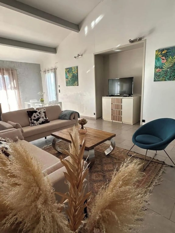 Casa De Vacaciones 'Villabergerie En Pierre Du Pays' Con Piscina Privada, Wi-fi Y Aire Acondicionado - Saint-Florent