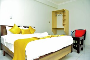 Quarto solteiro standard, vista para a cidade | Cortinas blackout, quartos à prova de som, Wi-Fi de cortesia
