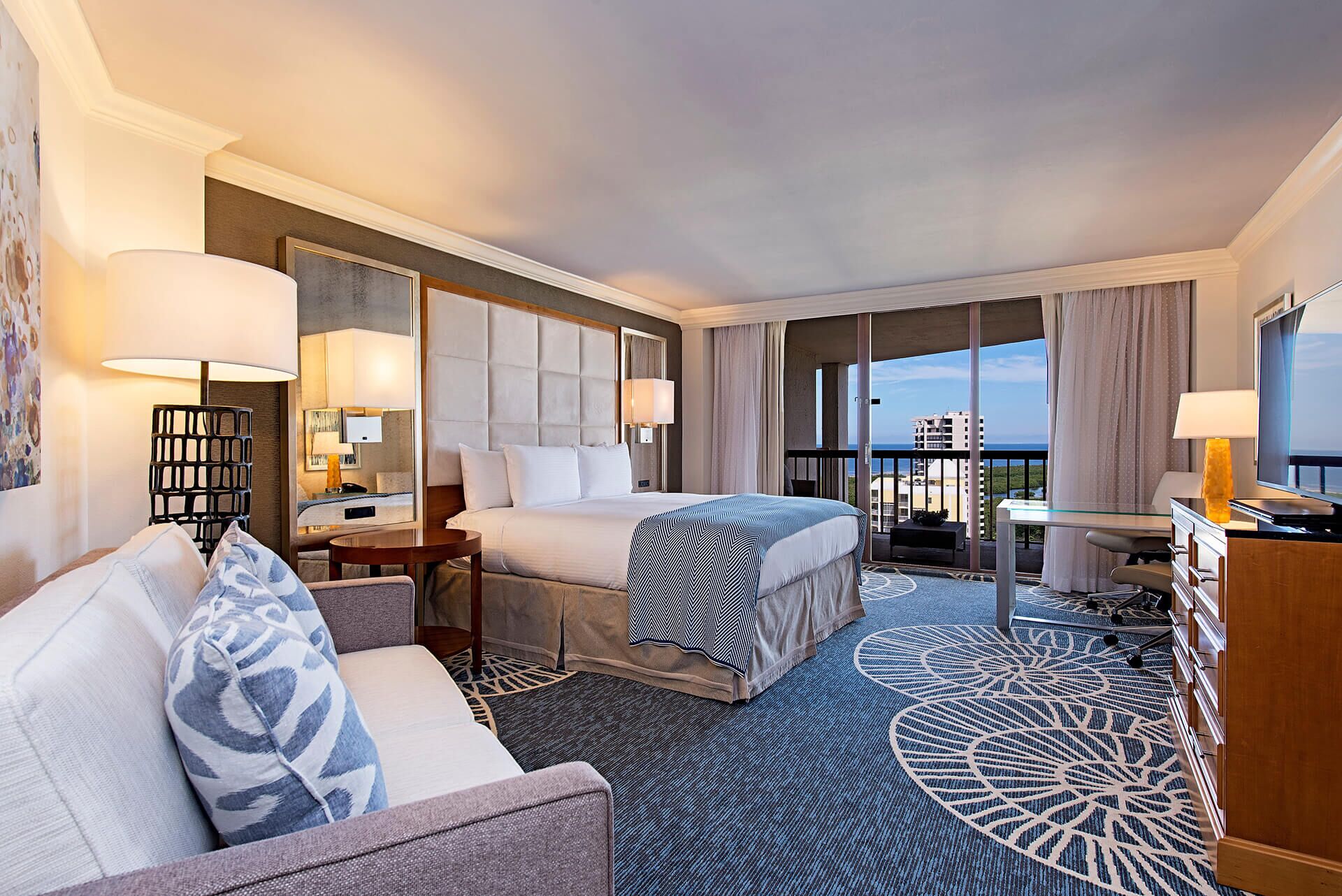 Serene Beach Resort Accommodation W/ Private Balcony & Views | Pools - Naples, FL