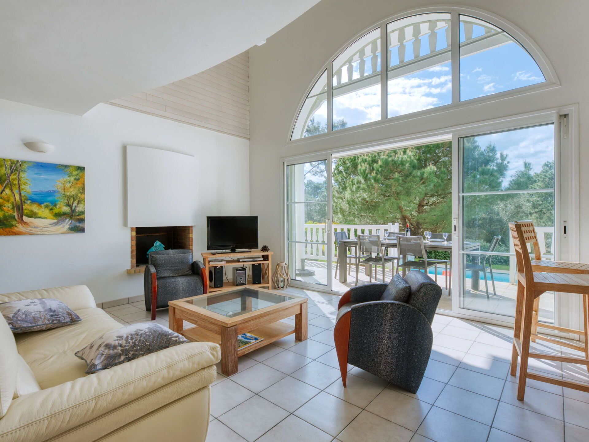 Confortable Appartement Pour 6 Personnes Avec Wifi, Piscine Privée, Tv Et Terrasse - Lacanau