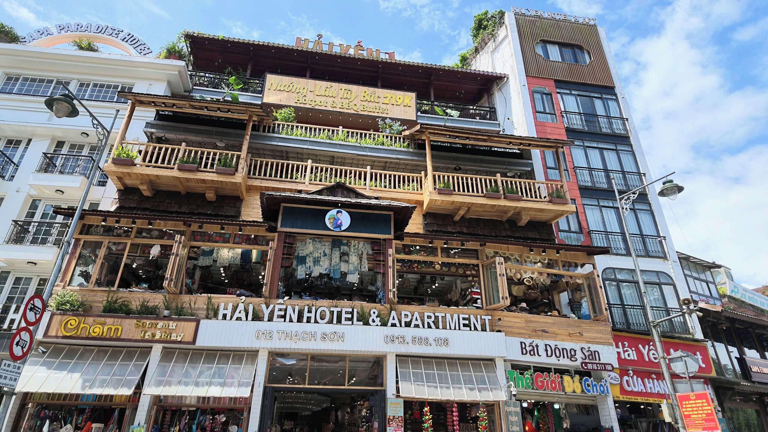 Fachada do alojamento
