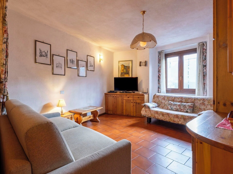 Agréable Appartement Pour 4 Personnes Avec Wifi Et Tv - Bormio