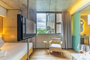 Suíte premier | 1 quarto, Wi-Fi de cortesia, roupa de cama