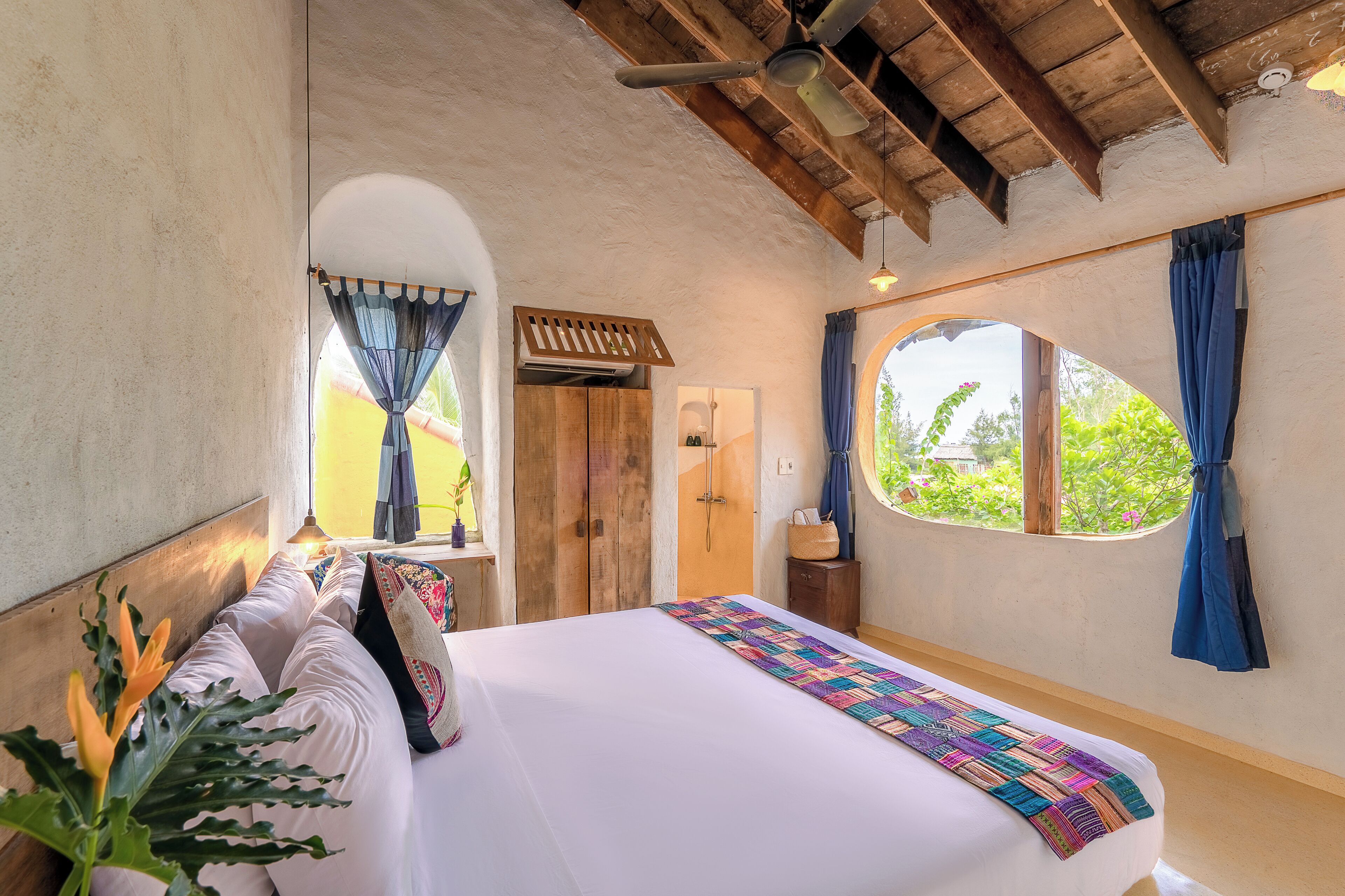 Vila família, vista para a praia | 3 quartos, escrivaninha, quartos à prova de som, Wi-Fi de cortesia