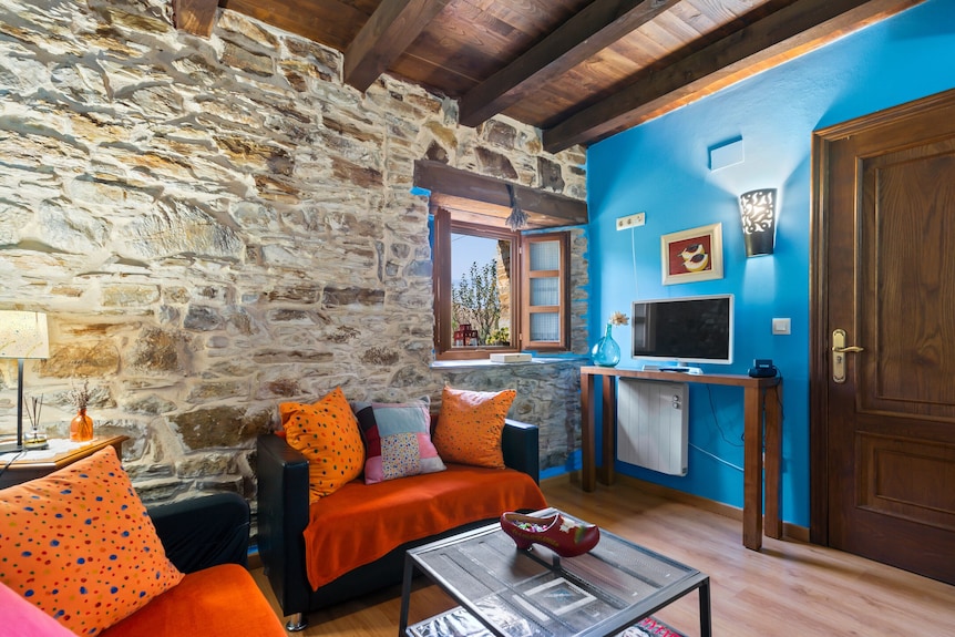 Casa Rural 'Teixo' Con Vistas A La Montaña, Terraza Privada Y Wi-fi - Santa Eulalia de Oscos